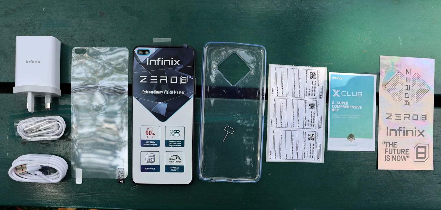 Infinix Zero 8: Unboxing and First Impressions